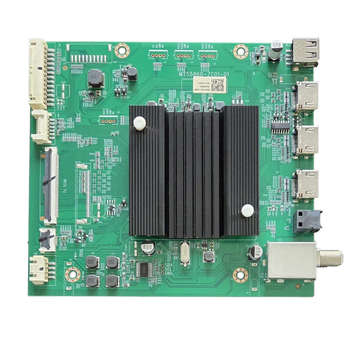 515C55860M06 Vizio Main Board, MT55860-ZC01-01, V4K65M-0810