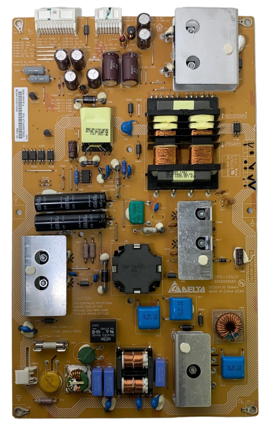 Toshiba 75017768 DPS 165CP DPS 165CP A Power Supply Unit Toshiba 75017768 DPS 165CP DPS 165CP A Power Supply Unit