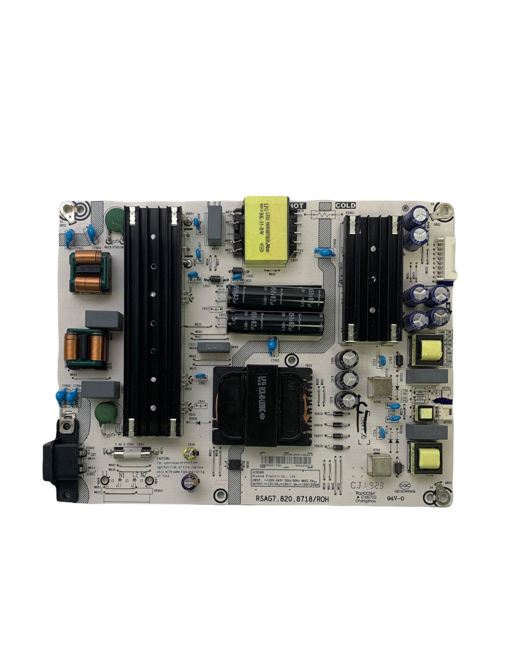Sharp 243936 Power Supply / LED Board