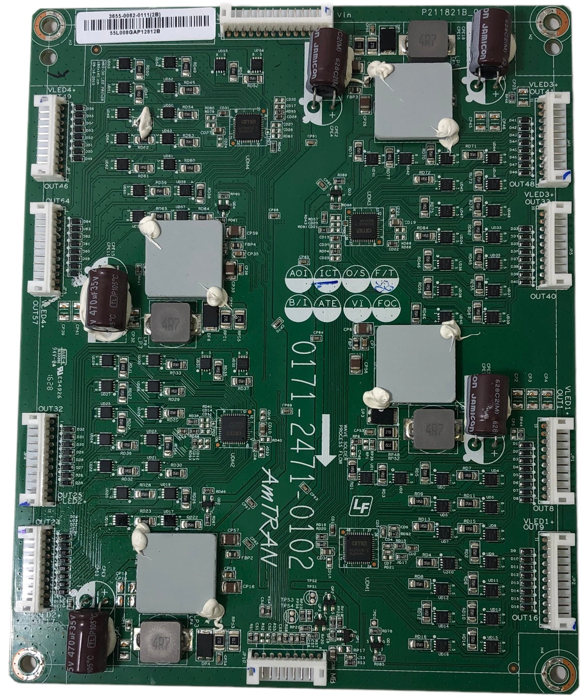 Vizio 3655-0062-0111 (0171-2471-0102, M55-D0) Led Driver